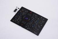 China Double Layer FPC Flexible Printed Circuit Board with Fire Protection Level V0 and Customizable Design for sale