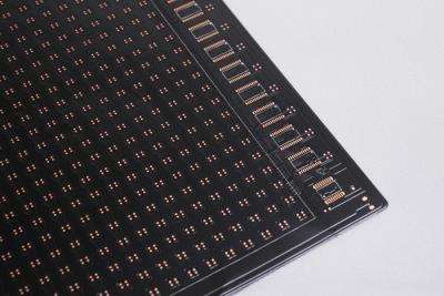 China LED Display Panel FPCB with Double-Sided Black Film and Surface Gold-Plated Flexible Rolled Copper for sale