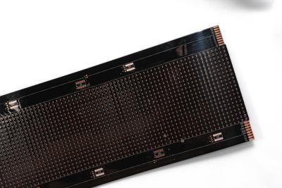 China LED Flexible Display Screen FPC LED Display Circuit Board with Double Layer Circuit Board and Fire Protection Level V0 for Customized Services for sale