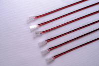 China Flame Retardant Anti-Corrosion 2-Pin COB LED Strip Connector with 16AWG Wire Support RoHS Compliant for sale