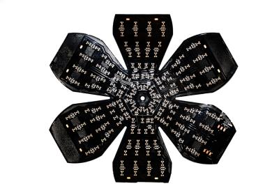 China Premium Double Layer FPCB for LED Beauty Masks with Fire Protection Level V0 and Customizable Design for sale
