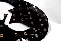 China Customizable Double Layer LED Beauty Mask PCB Board with Fire Protection Level V0 for Skin Rejuvenation for sale