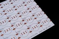 China Customizable Double Layer Flexible PCB for LED Strip with Fire Protection Level V0 for sale