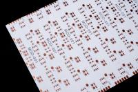 China Double Layer Flexible PCB with Fire Protection Level V0 and 0.25mm±0.05 Thickness for LED Lighting for sale