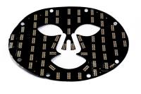 China Customized FPC Flexible Printed Circuit Board with LED Lights Polyimide Base Material Double Layer OSP Antioxidant for Medical Beauty Mask for sale