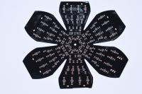 China Medical Flexible Printed Circuit with Double-sided Film Coating OSP Antioxidant and 240X500mm Maximum Size for LED Flexible Cap Circuit Board for sale