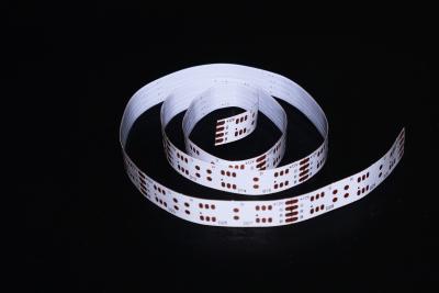 China 2835 LED LIGHT 12V Flexible LED FPCB with Double-sided White Film for LED Strip Circuit Board for sale