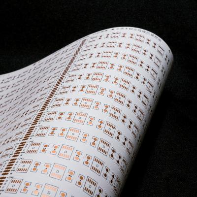 China Flexible PCB and LED Strip Light with Customized Electronic Circuit Design, 5050-RGB 30leds, and Fire Protection Level V0 for sale