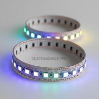 China Double Layer LED FPC with RGBW 4-Chips - Customizable Flexible Printed Circuit Board for sale