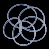 China Silicone Rubber Gasket Sealing Ring for 3L/4L/5L/6L Electric Pressure Cooker White for sale