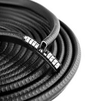 China Universal Car Rubber Anti Collision Strip Trim for Protecting Edges in Black for sale