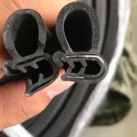 China Universal Car Rubber Anti Collision Strip Trim for Protecting Edges in Black for sale