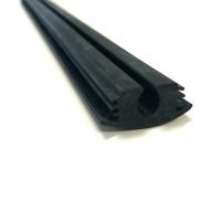 China H channel water resistant EPDM rubber extrusion profile for customized gripping seal strip for sale