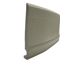 China 8ft/25M Length Rubber Wall Base Vinyl Cove Base Molding Scratch-resistant Customizable for sale