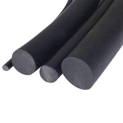 China Extrusion Processed Nitrile Rubber Round Strip for Cabinet Sealing and Oil Resistance for sale
