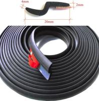 China Engine Cover Edge Trim Noise Car Door and Window Rubber Strip Seal with Custom Color for sale