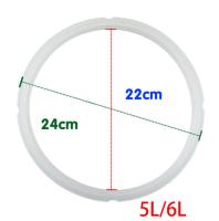 China Clear or Transparent Pressure Cooker Sealing Ring for Instant Pots 6qt 8qt -40C -240C for sale