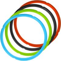 China Pressure Cooker Silicone Rubber Seal Gasket Ring Strip LFGB Food Grade Certified for sale