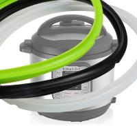 China Clear or Transparent Pressure Cooker Sealing Ring for Instant Pots 6qt 8qt -40C -240C for sale