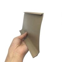 China Customer's Request PVC Flexible Flooring Wall Base and Cove Former with Capping Strip for sale