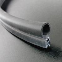 China Custom Size Black Color Metallic EPDM Car Door Rubber Seals Strip for Industrial Needs for sale