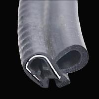 China Custom Size Black Color Metallic EPDM Car Door Rubber Seals Strip for Industrial Needs for sale