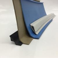 China 10mm Black PVC Skirting Board Vinyl Cove Base Board for Wall Decoration and Floor Trim for sale