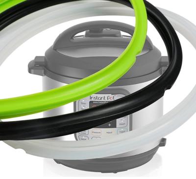 China Clear Color Pressure Cooker Gasket ring Silicone Sealing Ring for 6 or 8 Quart Pot for sale