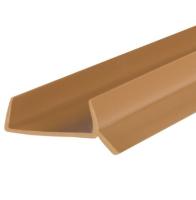 China PVC Seal Strip for Plinth Transition Bar in Bathroom Kitchen Hardness 30-90 Shore A for sale