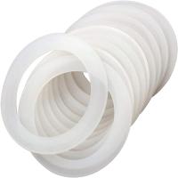 China Orange Silicone Food Gasket for Glass Professional Cutting Service for sale