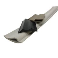 China Vinyl Flooring Accessories Rigid PVC Capping Strips and Cove Former with Hardness for sale