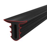 China Custom Shape Silicone Auto Edge Trim Rubber for Universal Car Dashboard Sealing Strip for sale