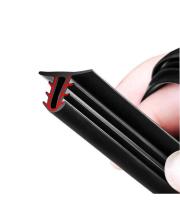 China Custom Shape Silicone Auto Edge Trim Rubber for Universal Car Dashboard Sealing Strip for sale
