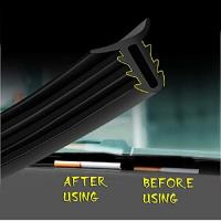 China Custom Shape Silicone Auto Edge Trim Rubber for Universal Car Dashboard Sealing Strip for sale