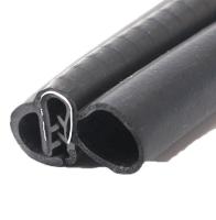 China 20-90 Shore Hardness EPDM Rubber Profile for Automatic Car Door Safety Edge Protection for sale