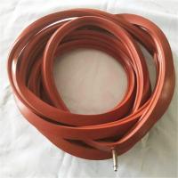 China High Temperature Inflatable Valve Sealing Strip Within White Silicone Inflatable Ring for sale