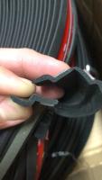 China Co Extrusion V Shape Rubber Seal EPDM Foam Gasket for Cars and Other Vehicles for sale