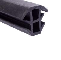 China Hardness 20-90 Shore Solar Pv Panel T Shape Rubber Gasket Seal with Custom Size for sale