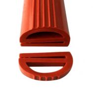 China Extrusion Rubber Seal Tape for Wooden Door Window Frame PVC TPE Silicone D 12x6x4mm for sale