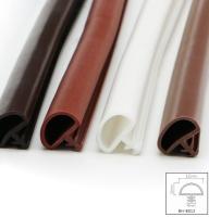 China Extrusion Rubber Seal Tape for Wooden Door Window Frame PVC TPE Silicone D 12x6x4mm for sale