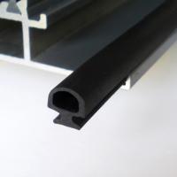 China Extrusion Rubber Seal Tape for Wooden Door Window Frame PVC TPE Silicone D 12x6x4mm for sale