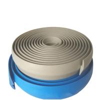 China As Your Request Flexible PVC Transition Blank Holder Rubber Floor Edge Trim for sale