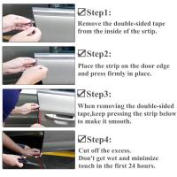 China 12mm or Customized Transparent Clear Protected Edge Lining Trim Molding Rubber Seal Strip for Automotive for sale