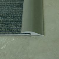 China As Your Request Flexible PVC Transition Blank Holder Rubber Floor Edge Trim for sale