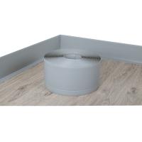 China Supply White PVC Self Adhesive RUBBER Skirting 70 20mm with Lead Time Mass Production for sale