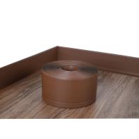 China Supply White PVC Self Adhesive RUBBER Skirting 70 20mm with Lead Time Mass Production for sale