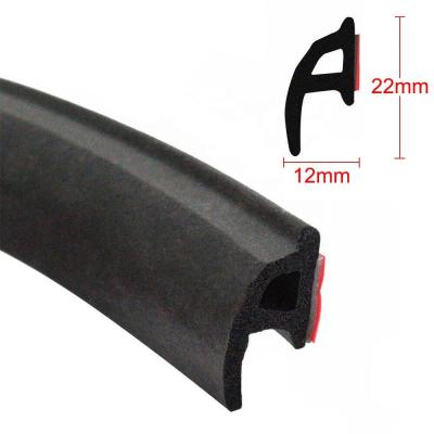 China Professional P/Z/D Shape EPDM Rubber Foam Weather Seal for Door and Window Framing for sale