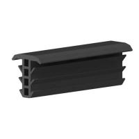 China Custom Shape Industrial T-Shape Extrusion Rubber Sealing Strip for Solar Photovoltaic Panel for sale