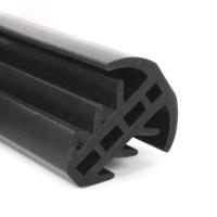 China Custom Shape Industrial T-Shape Extrusion Rubber Sealing Strip for Solar Photovoltaic Panel for sale