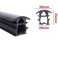 China Custom Shape Industrial T-Shape Extrusion Rubber Sealing Strip for Solar Photovoltaic Panel for sale